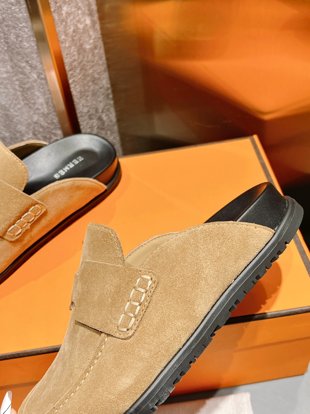 Hermes Go Mule Brown For Women - Temafes