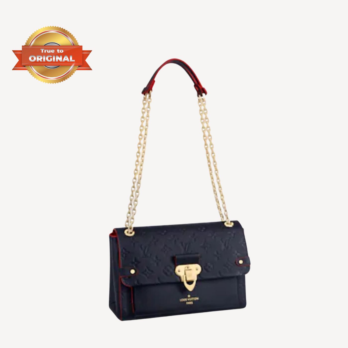 [True-to-ORIGINAL] Louis Vuitton Vavin MM Monogram Empreinte Navy Blue ...