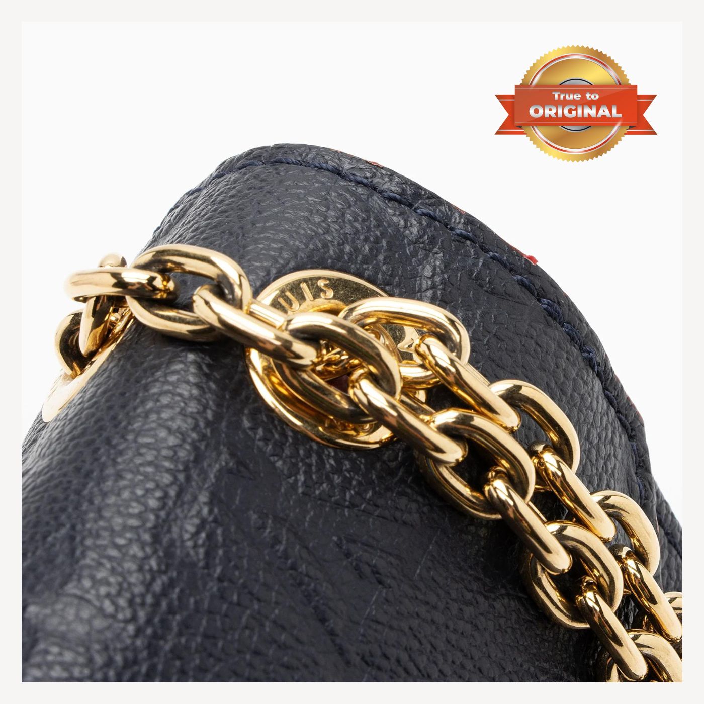 [True-to-ORIGINAL] Louis Vuitton Vavin MM Monogram Empreinte Navy Blue ...