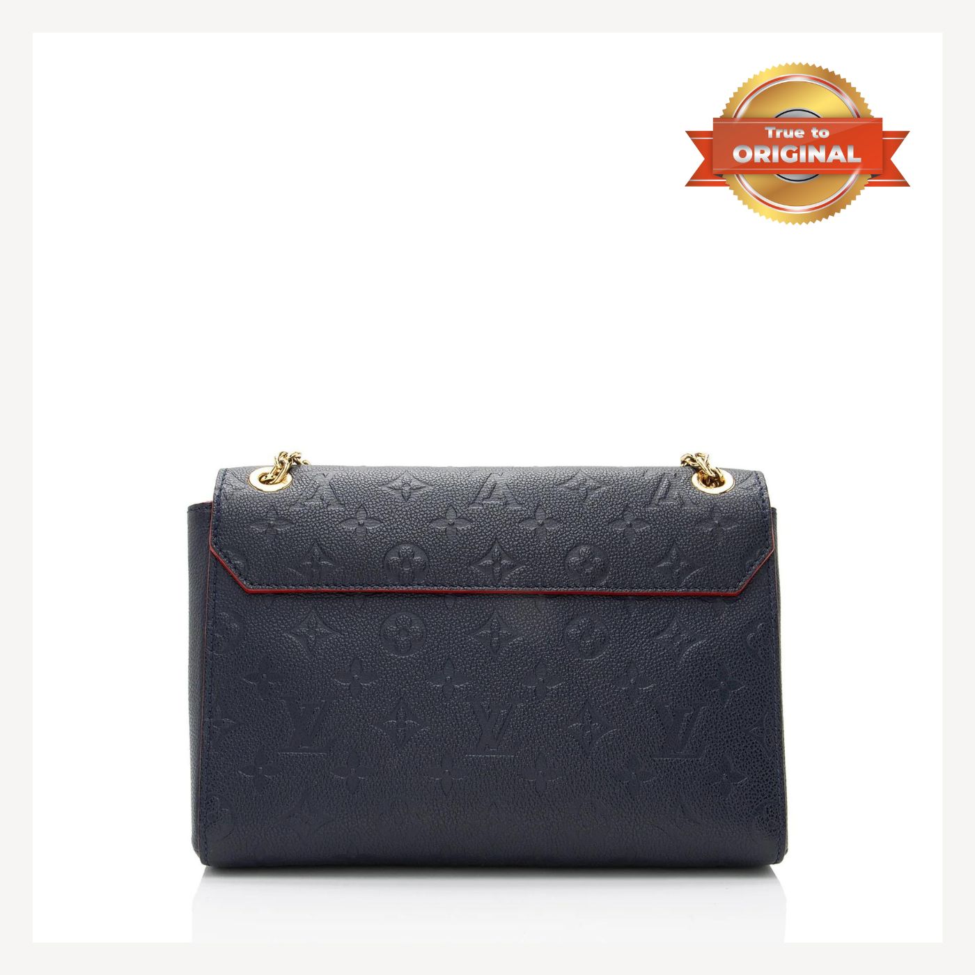 [True-to-ORIGINAL] Louis Vuitton Vavin MM Monogram Empreinte Navy Blue ...