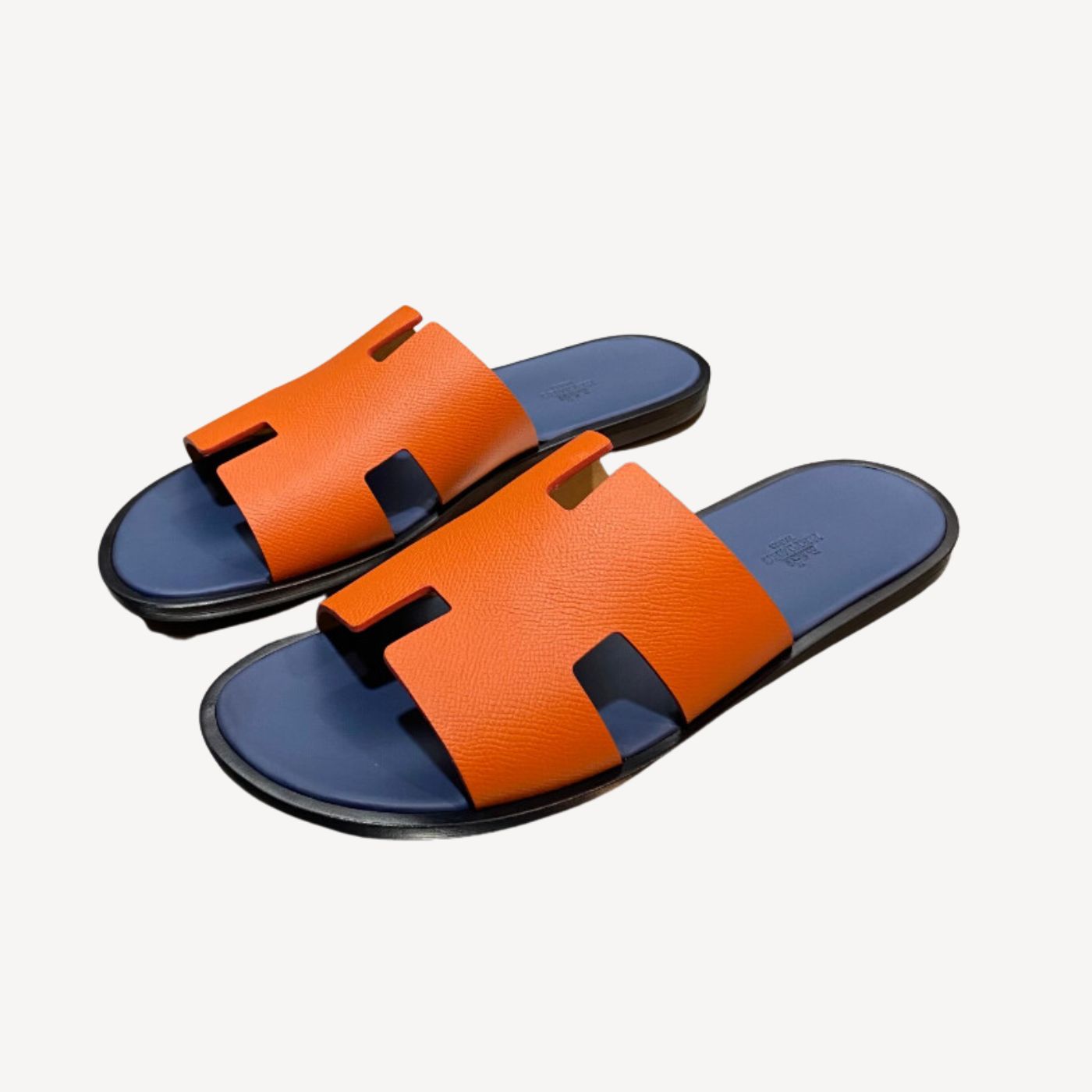 Hermes Oran Sandal Orange For Men - TEMAFES