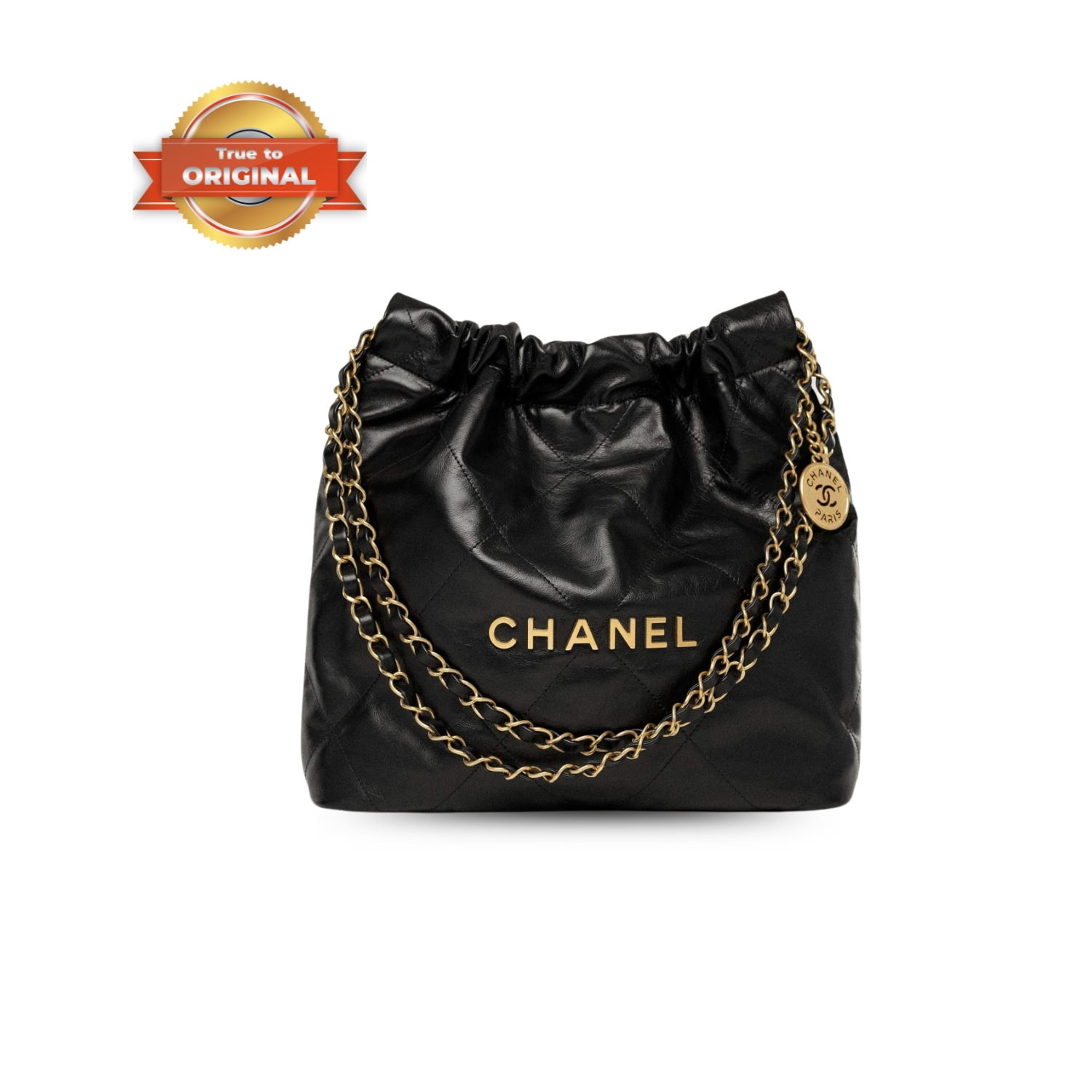 [True-to-ORIGINAL] Chanel 22 Small Handbag Black For Women 37cm/14.4in ...