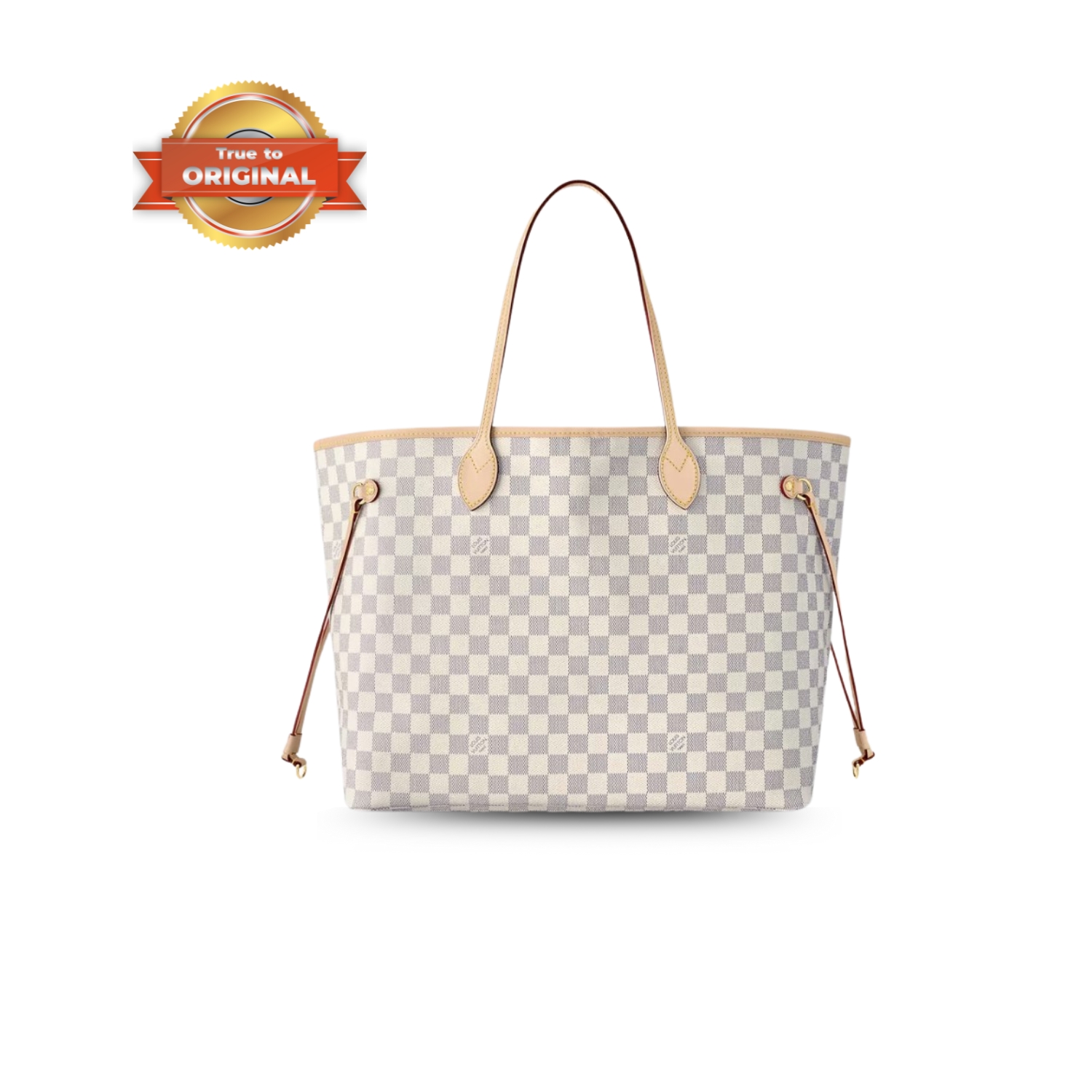 [True-to-ORIGINAL] Louis Vuitton Neverfull GM Tote Bag Damier Azur ...