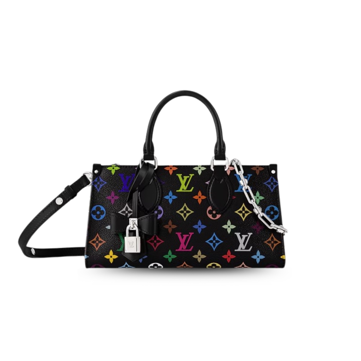 Louis Vuitton LV x TM OnTheGo East West Chain Handbag Multicolore Black ...