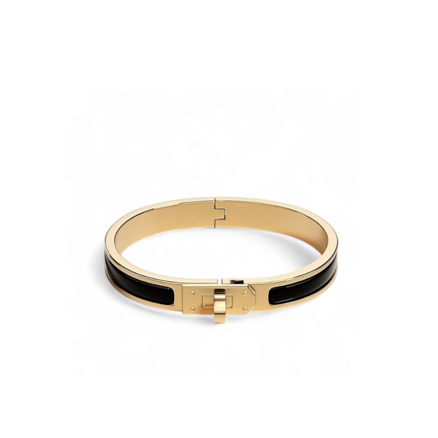 Hermes Mini Clic Kelly Bracelet Noir H200004F 01PM - TEMAFES