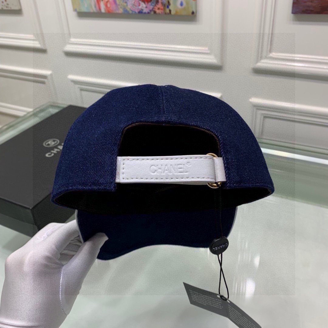 Chanel Cap Dark Blue - Temafes