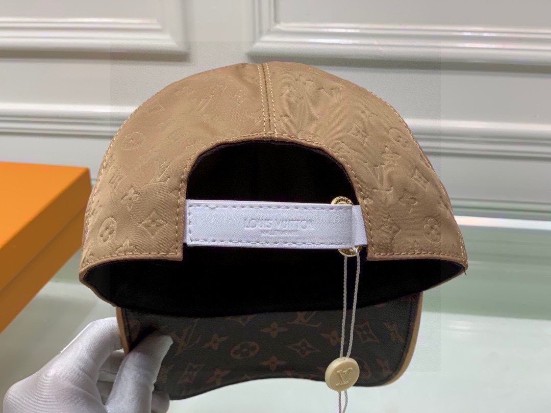 Louis Vuitton LV Get Ready Cap Monogram Brown LV Cap - Temafes