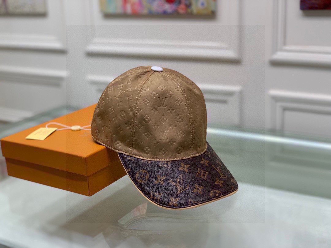 Louis Vuitton LV Get Ready Cap Monogram Brown LV Cap - Temafes