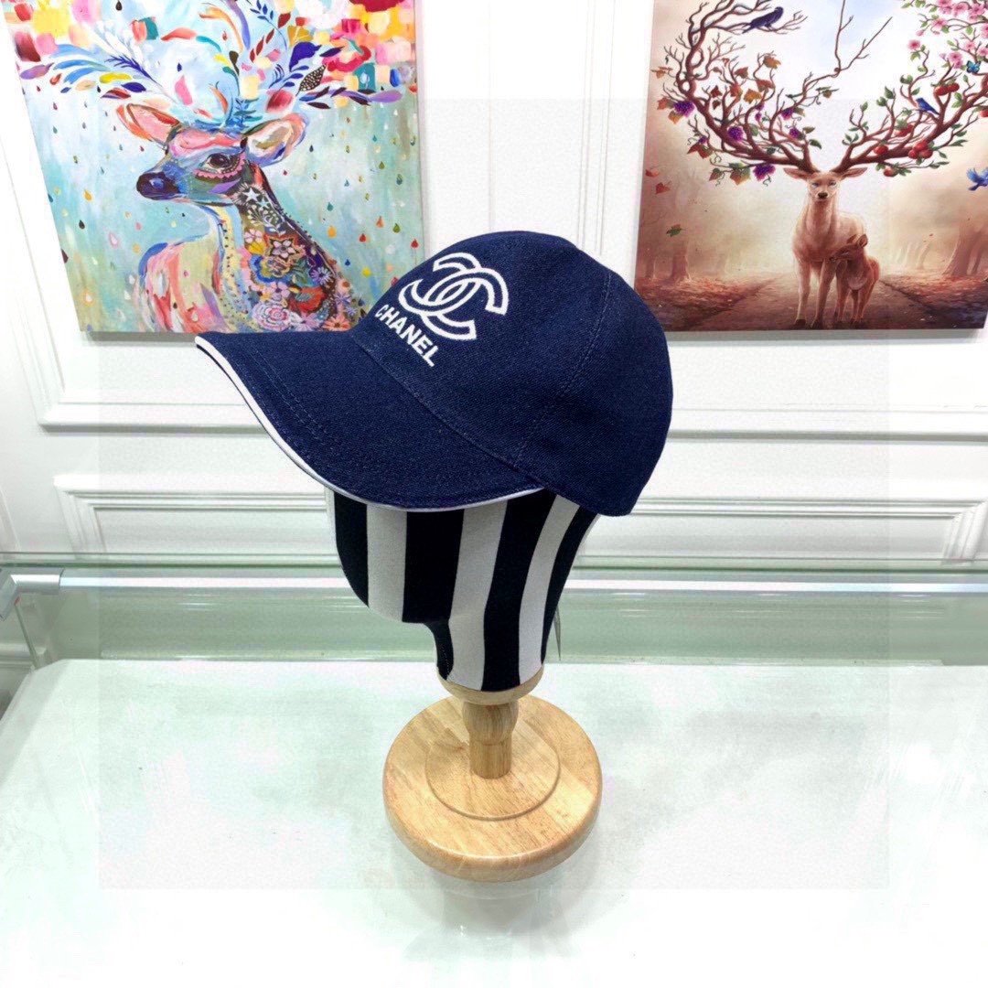 Chanel Cap Dark Blue - Temafes