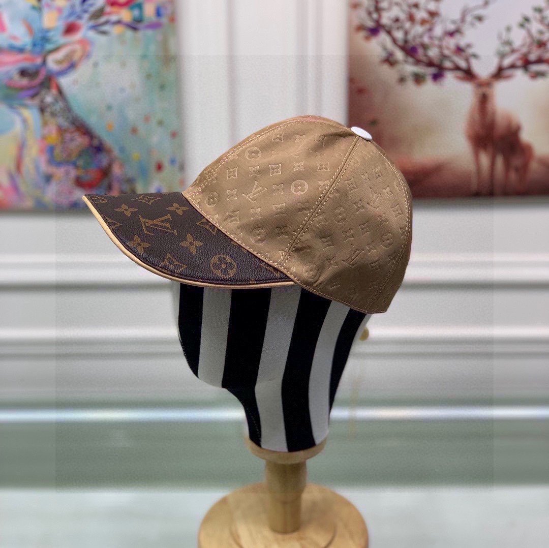 Louis Vuitton LV Get Ready Cap Monogram Brown LV Cap - Temafes