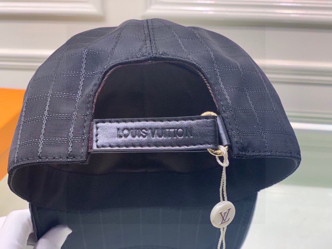 Louis Vuitton LV Get Ready Cap Black LV Cap - Temafes