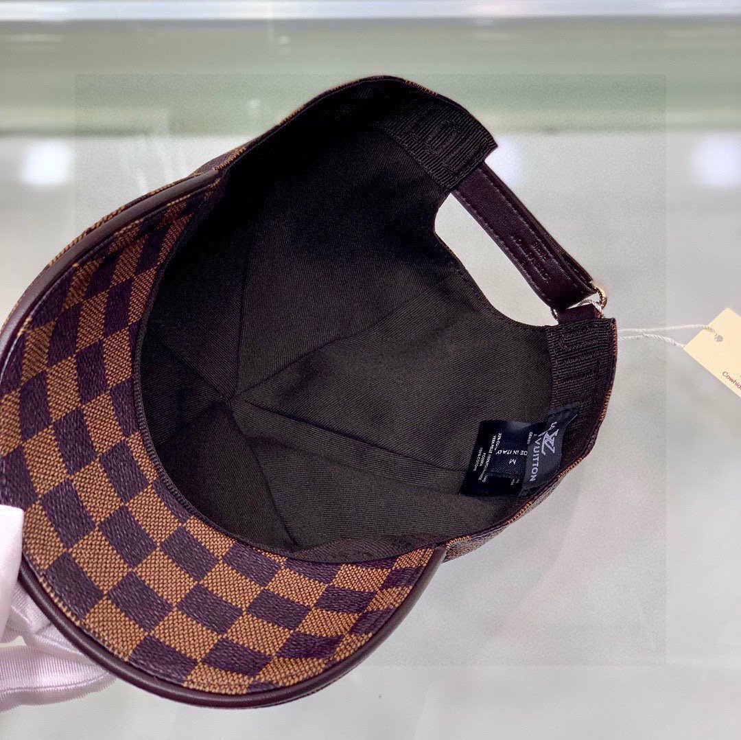 Louis Vuitton LV Get Ready Cap Damier Brown LV Cap - Temafes