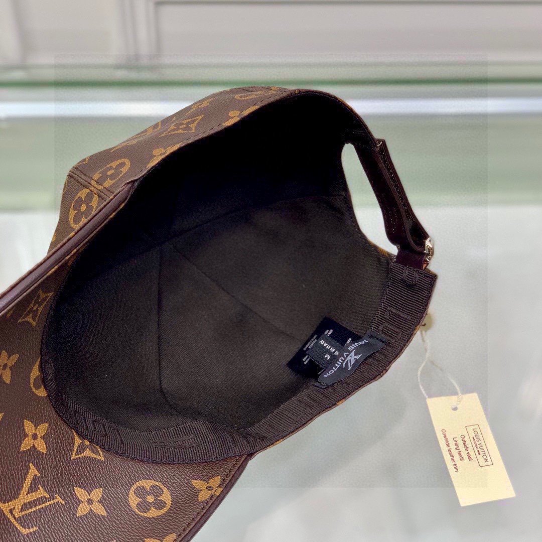 Louis Vuitton LV Get Ready Cap Monogram Brown LV Cap - Temafes