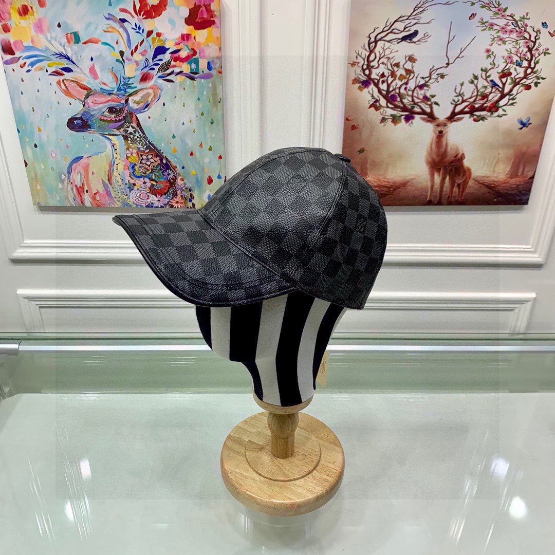 Louis Vuitton LV Get Ready Cap Damier Black LV Cap - TEMAFES
