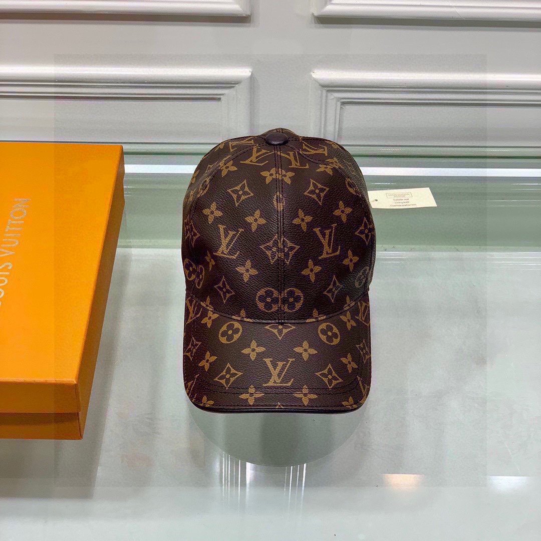 Louis Vuitton LV Get Ready Cap Monogram Brown LV Cap - Temafes