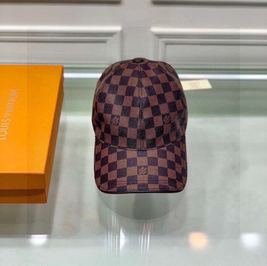 Louis Vuitton LV Get Ready Cap Damier Brown LV Cap - Temafes