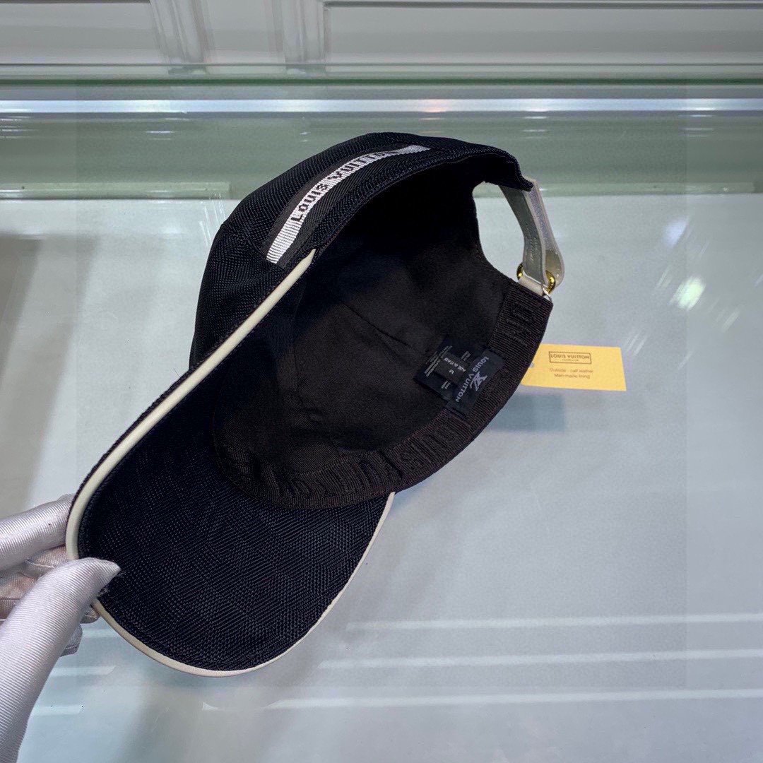 Louis Vuitton LV Get Ready Cap Black LV Cap - Temafes