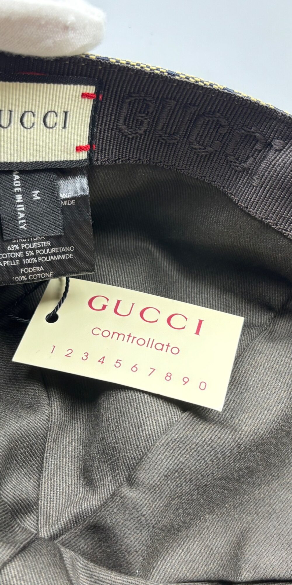 Gucci Original GG Canvas Baseball Hat With Web Beige/Blue GG Hat - Temafes