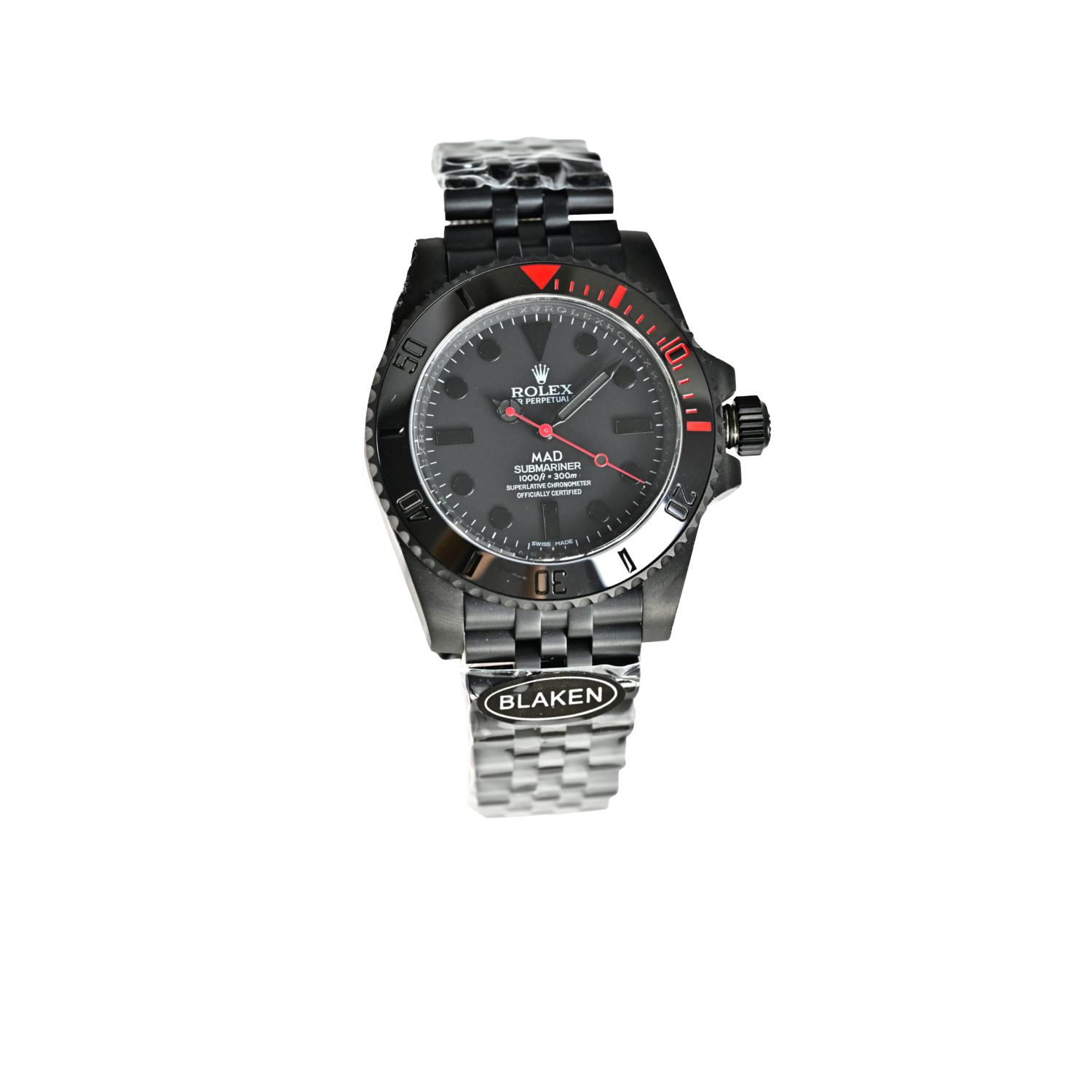 Rolex Watch Blaken Daytona Submariner Black 40mm - TEMAFES
