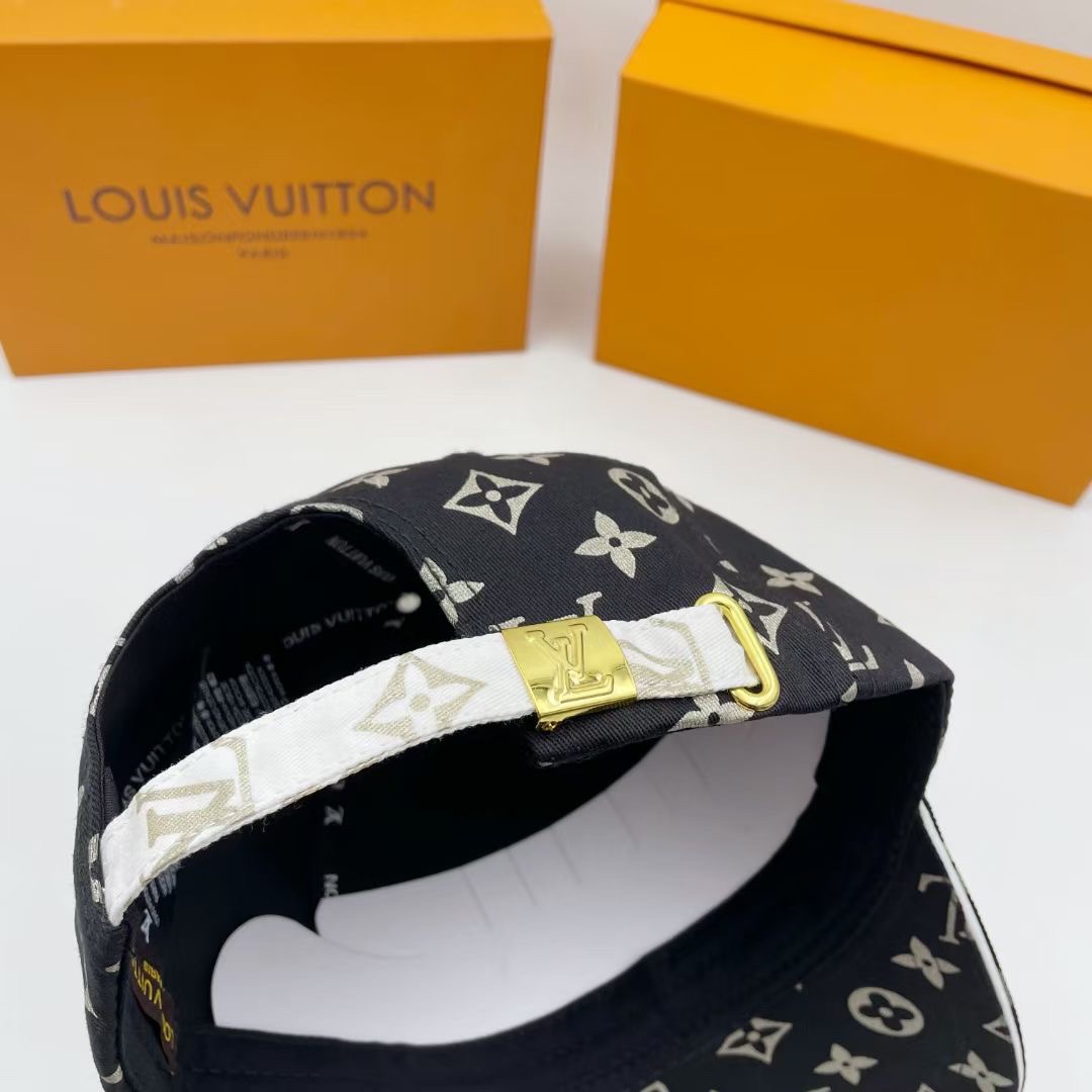 Louis Vuitton Match Cap Black LV Cap - Temafes