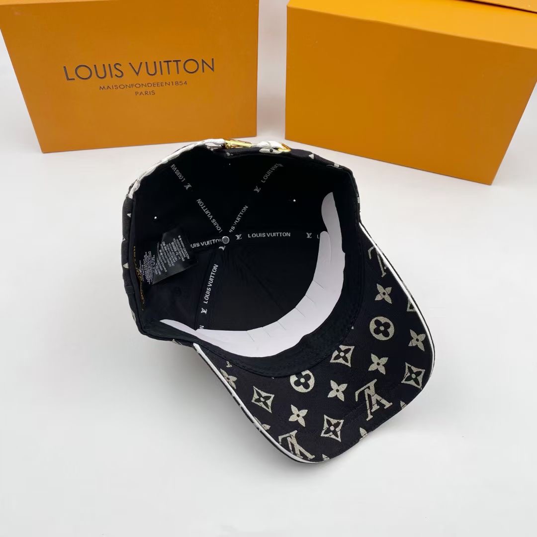 Louis Vuitton Match Cap Black LV Cap - Temafes